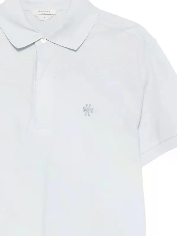 Jacob Cohen Logo-embroidered Piqué Polo Shirt