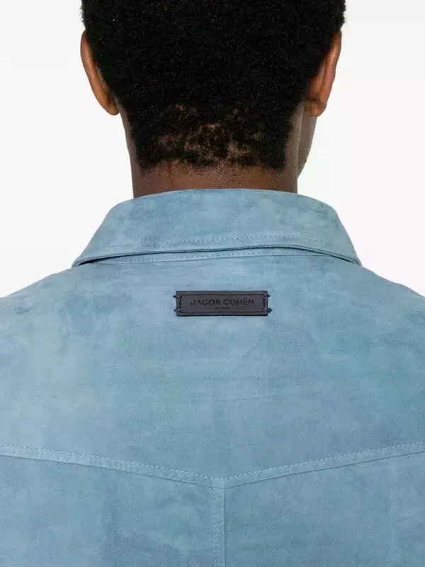 Jacob Cohen Suede Button-up Overshirt