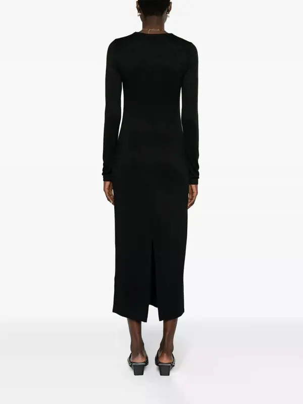 Rag & Bone Crew-neck Fine-knit Maxi Dress