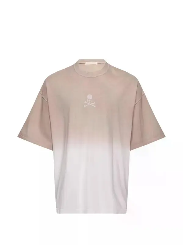 MASTERMIND WORLD Mw Faded Skull-motif T-shirt