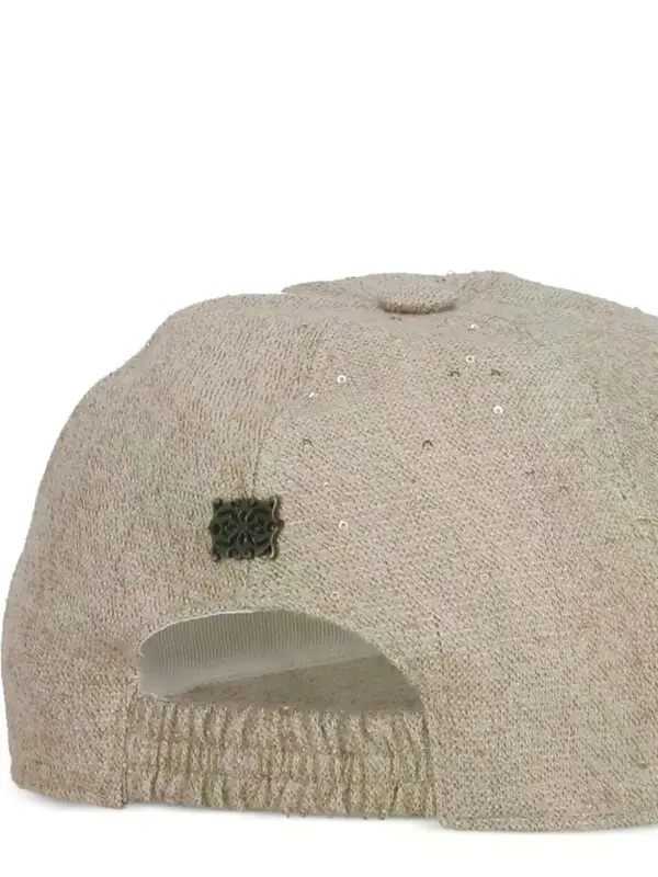 PANICALE Sequin-embellished Baseball Cap