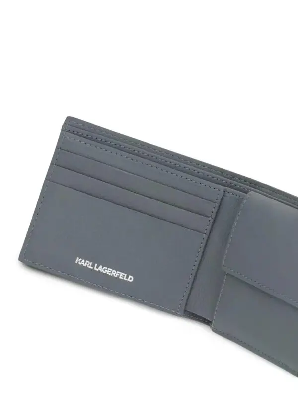 Karl Lagerfeld Debossed-logo Bifold Wallet