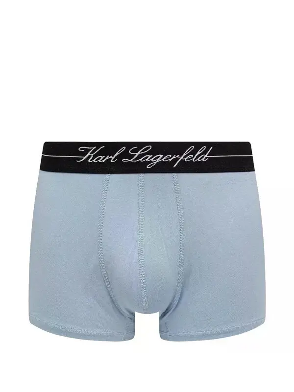 Karl Lagerfeld Logo-waistband Boxers