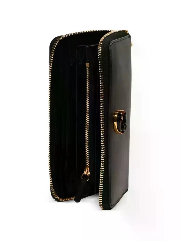 COCCINELLE C-me Grained-leather Wallet