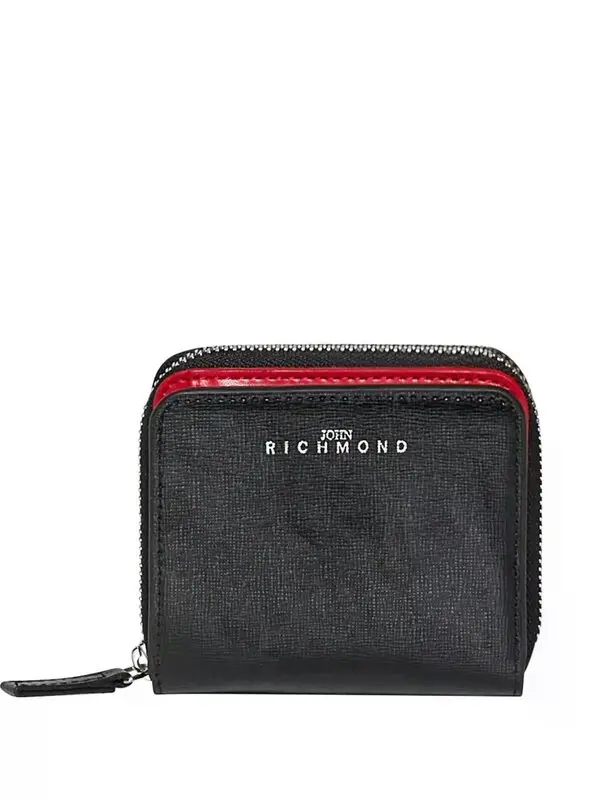 John Richmond Zip Wallet - Black