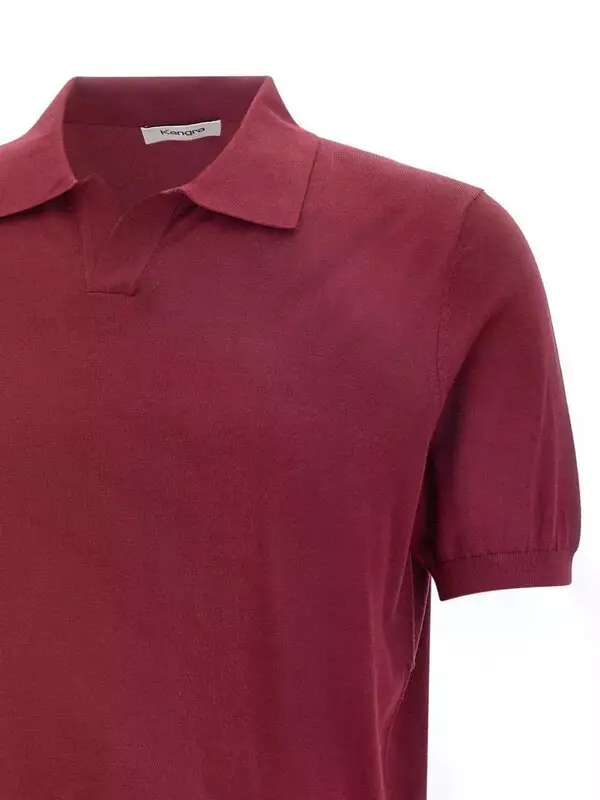 KANGRA Buttonless V-neck T-shirt
