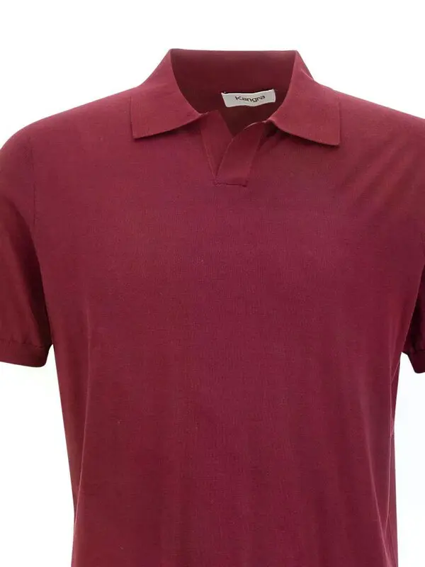 KANGRA Buttonless V-neck T-shirt