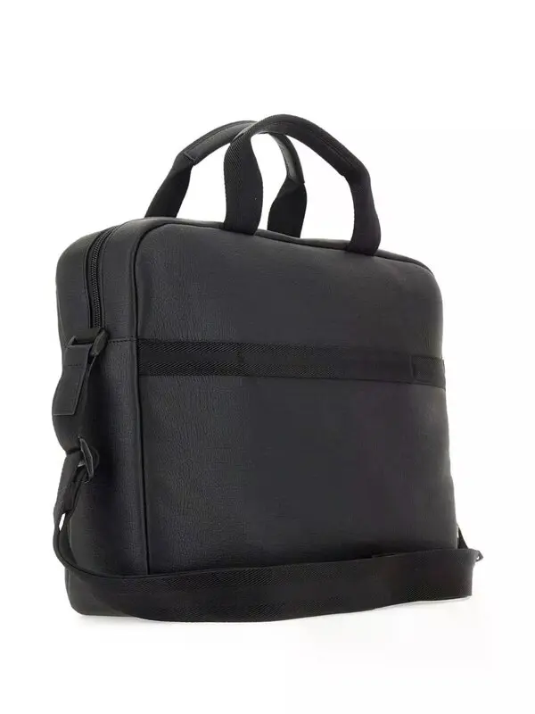 BOSS Pebbled-effect Briefcase