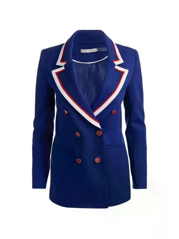 Alice + Olivia Campbell Double-breasted Blazer