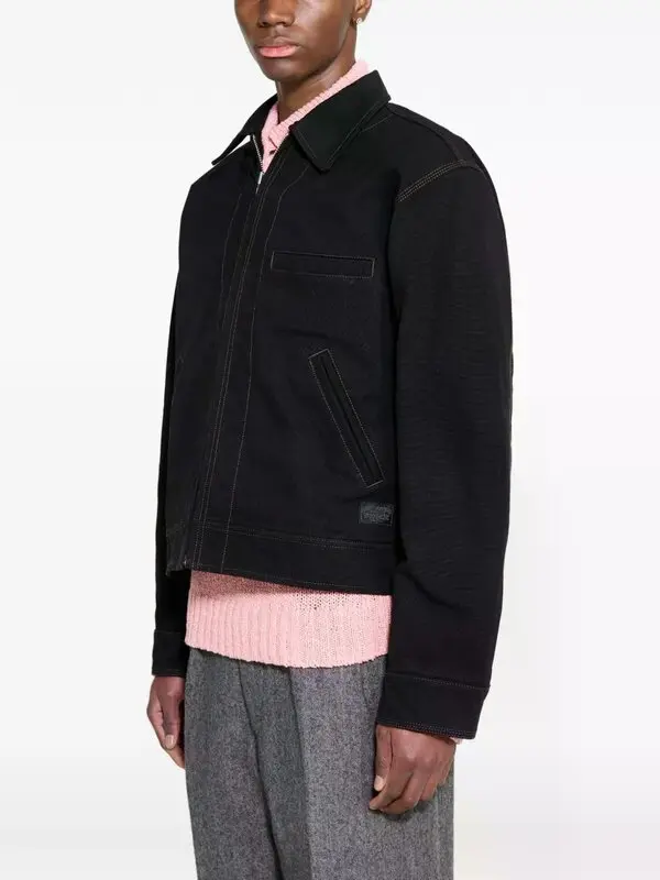 StÜssy Work Contrast-stitch Collared Jacket