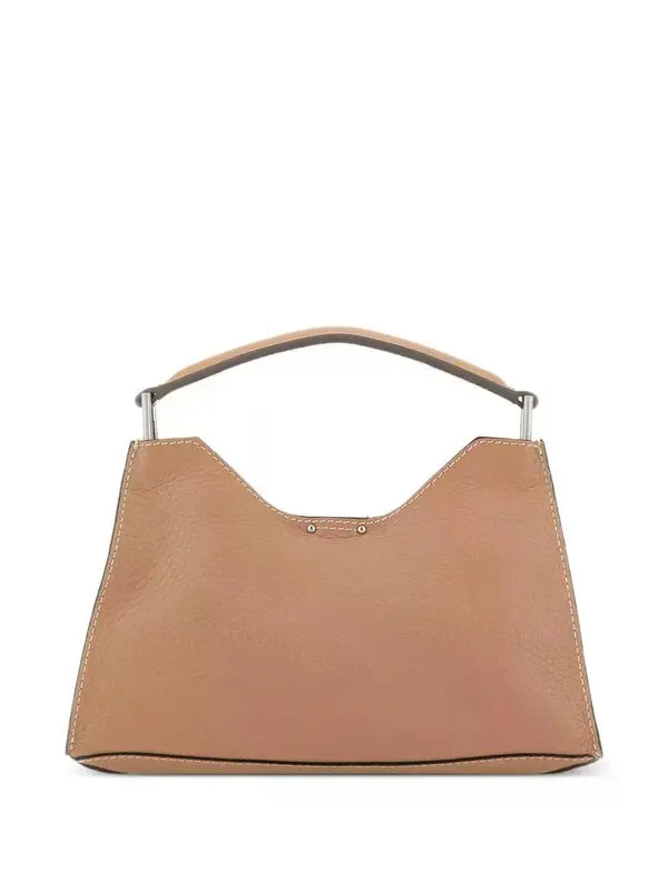 GIANNI CHIARINI Aurora Leather Shoulder Bag - Brown