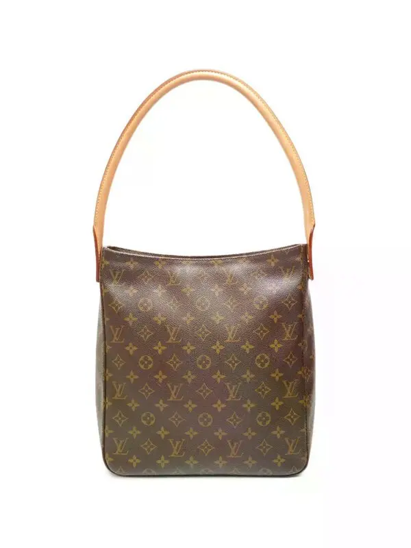 LOUIS VUITTON Monogram Looping Gm Shoulder Bag - Brown