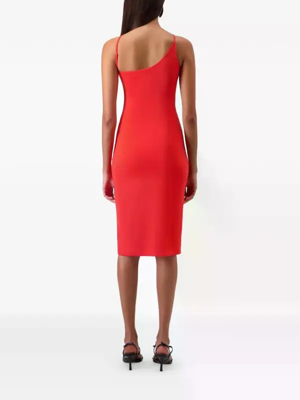 Coperni C-logo One-shoulder Dress
