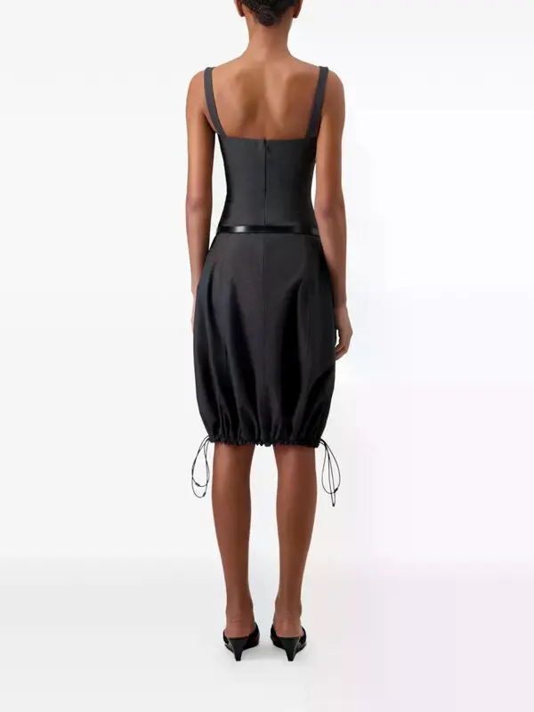 Coperni Tailored Balloon Hem Dress