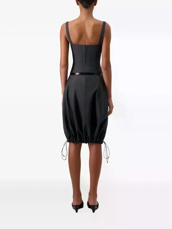 Coperni Tailored Balloon Hem Dress