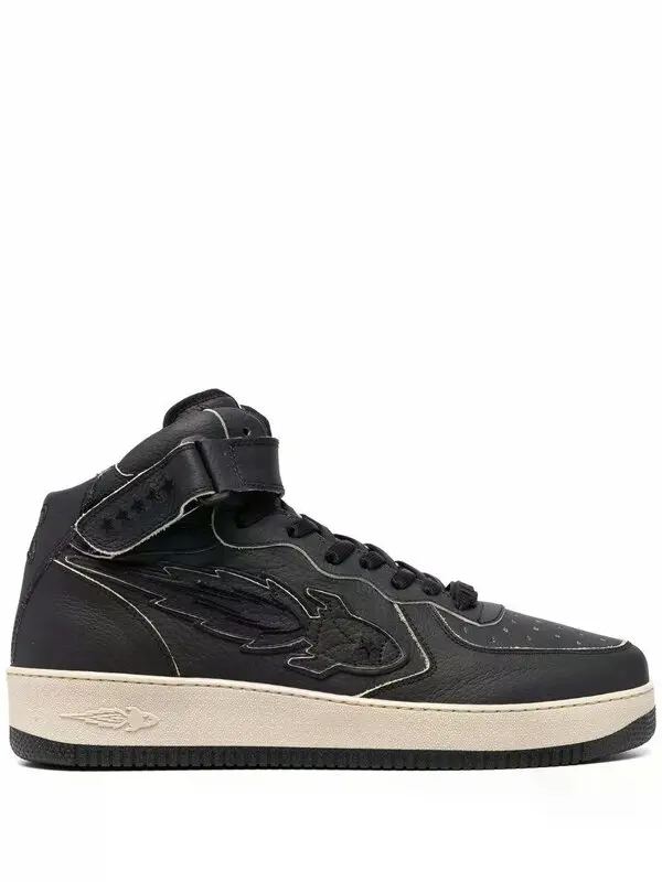 ENTERPRISE JAPAN Rocket High-top Sneakers - Black