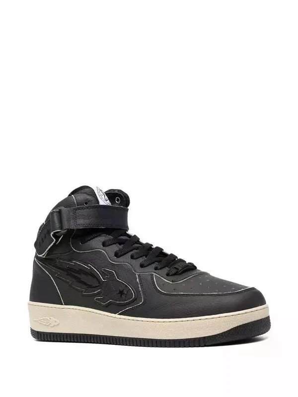 ENTERPRISE JAPAN Rocket High-top Sneakers - Black
