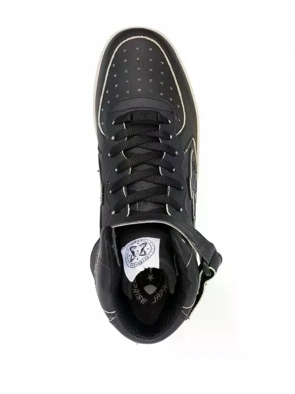 ENTERPRISE JAPAN Rocket High-top Sneakers - Black