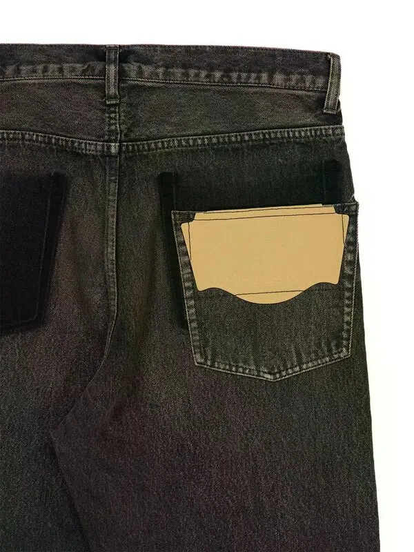 Mihara Yasuhiro Faded Flared Jeans