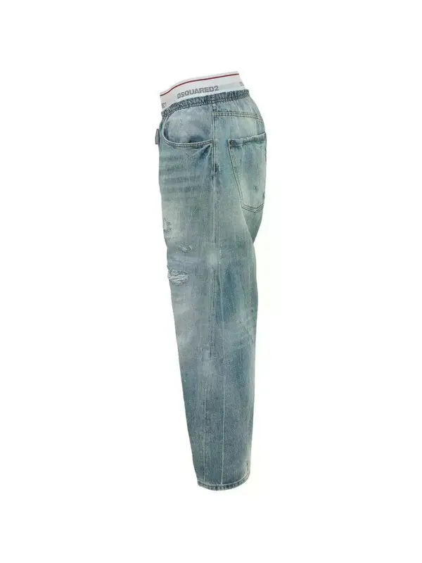 Dsquared2 Distressed Wash Jeans