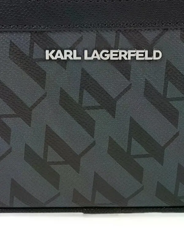 Karl Lagerfeld Ikon Monogram Messenger Bag