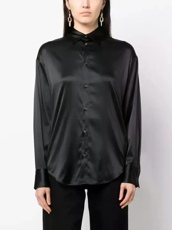 Dsquared2 Embellished Satin Shirt