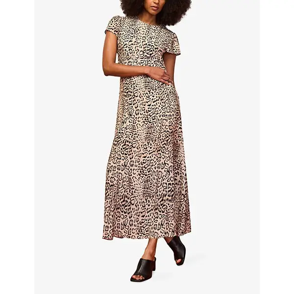 RO&ZO Print Woven Maxi Dress