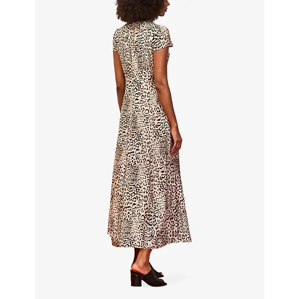RO&ZO Print Woven Maxi Dress