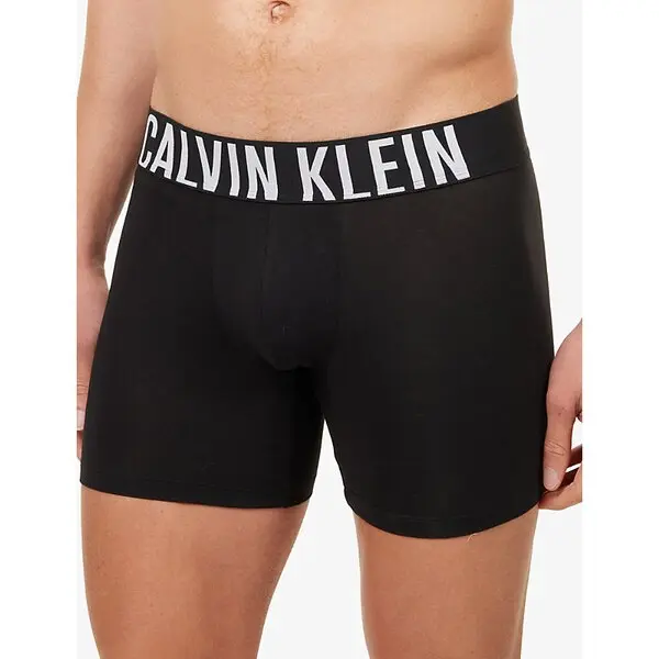 Calvin Klein Intense Power Pack Of Three Stretch-cotton Boxer Briefs