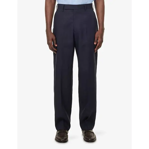 Paul Smith Regular-fit Linen Trousers