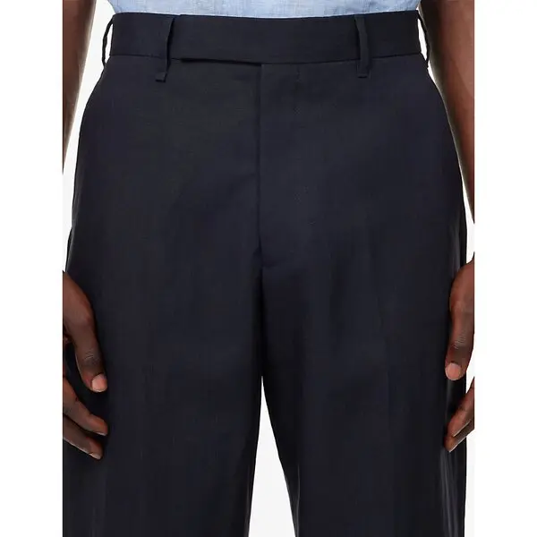 Paul Smith Regular-fit Linen Trousers