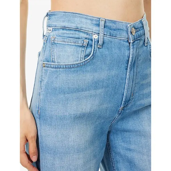 Citizens Of Humanity Lyra Long Wide-leg Denim Jeans - Canopy