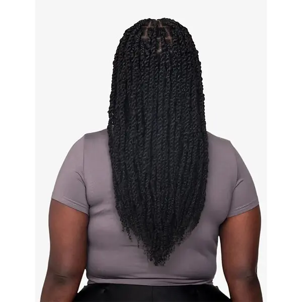 RUKA Braid-it Synths®2 Afro Kinky Synthetic Hair Extensions 10 - Grey