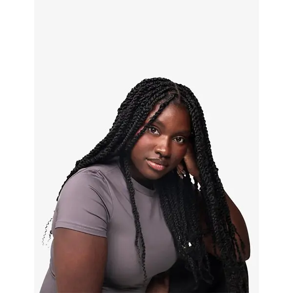 RUKA Braid-it Synths®2 Afro Kinky Synthetic Hair Extensions 10 - Grey
