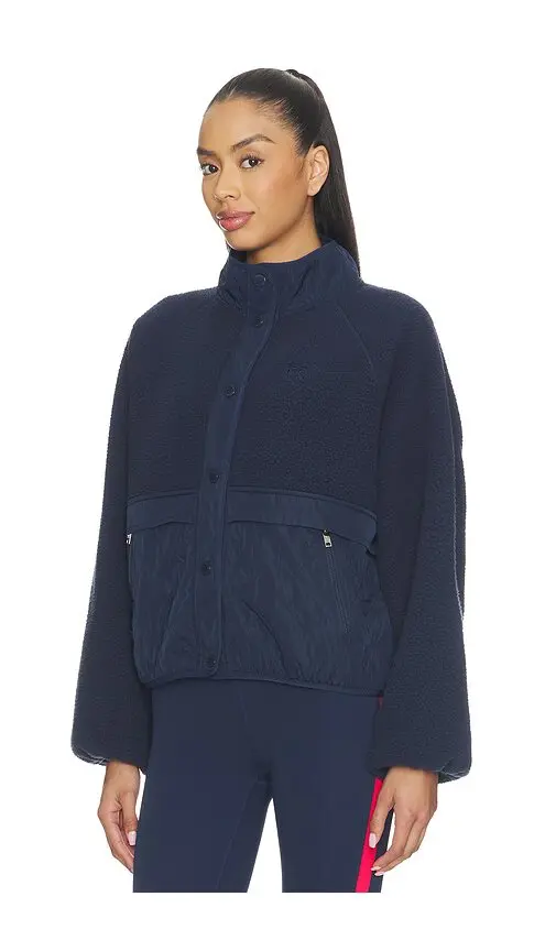 P.E Nation Technique Quilted Jacket - Navy