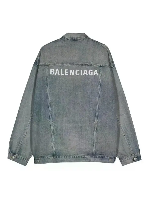 Balenciaga Reflective-logo Jacket