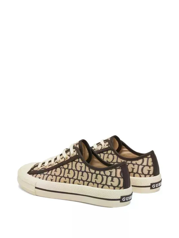 Guess Monogram Lace-up Sneakers