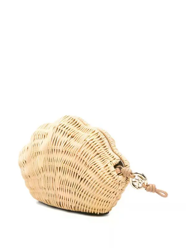 Michael Kors Shelly Woven Clutch Bag