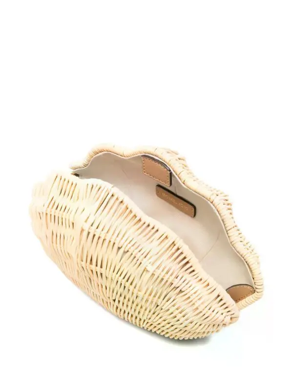 Michael Kors Shelly Woven Clutch Bag
