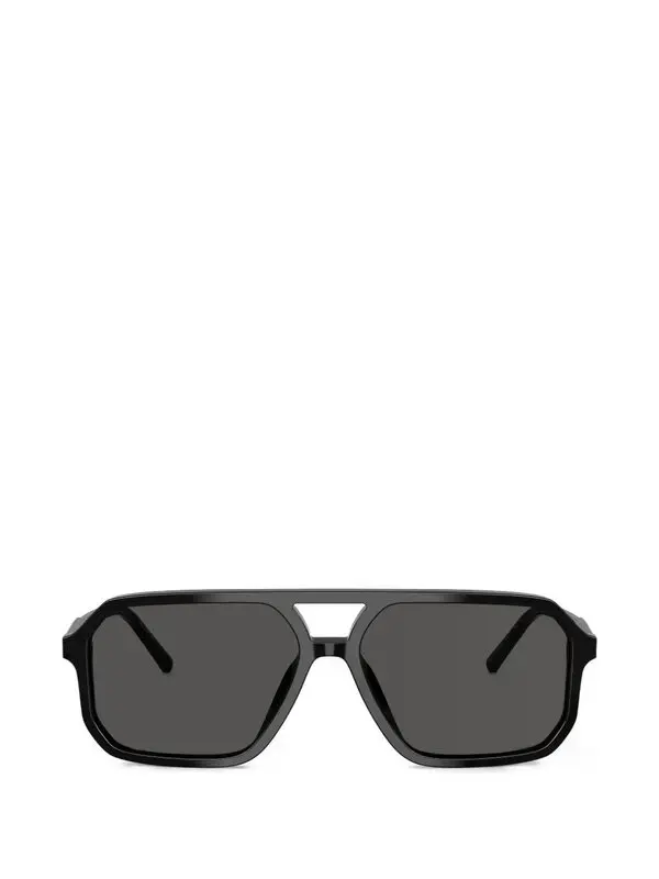 Dolce & Gabbana Pilot Frame Sunglasses - Black