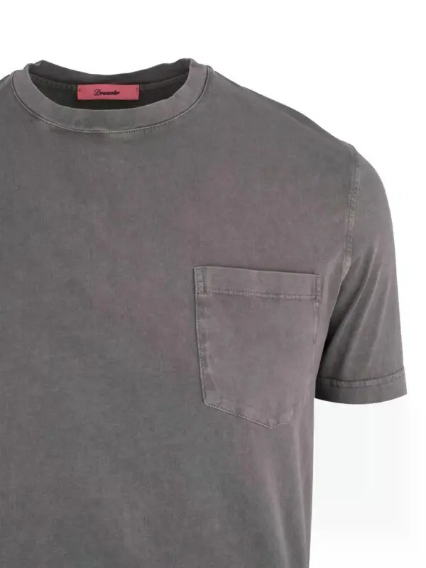 DRUMOHR Pocket-detail T-shirt - Grey