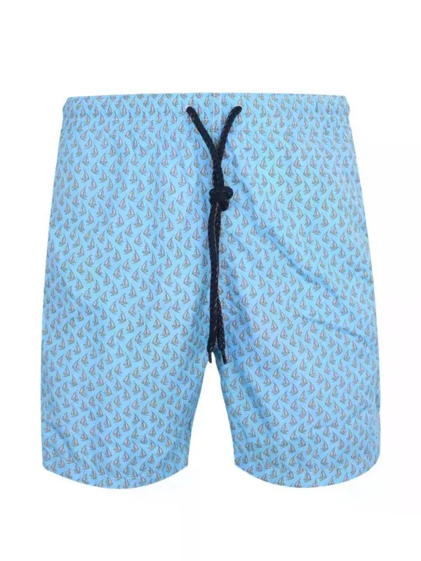 DRUMOHR Printed Shorts - Blue