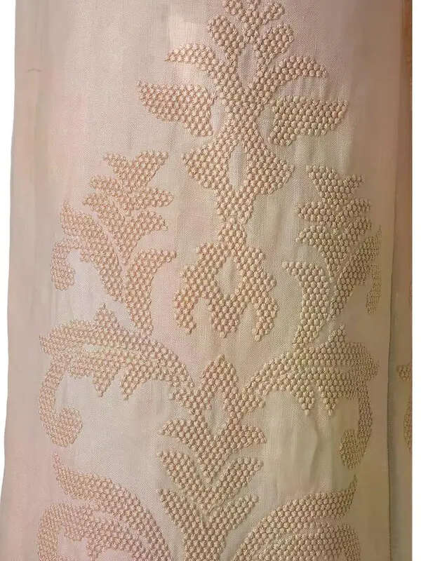 Kiton Embroidered Palazzo Pants