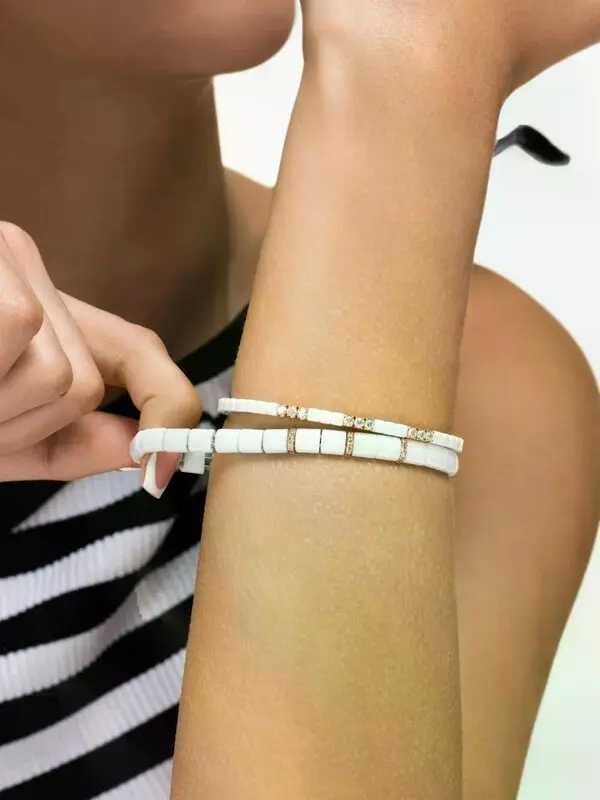 Roberto Demeglio 18k Rose Diamond Bracelet