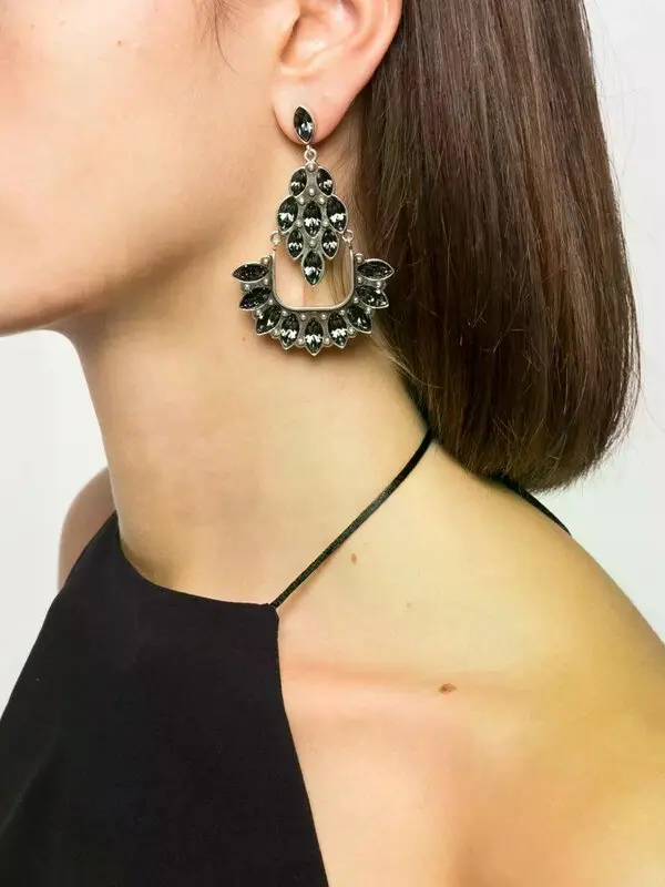 Isabel Marant Étoile Crystal-embellished Drop Earrings
