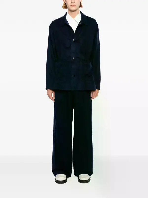 SETCHU Button Cashmere Jacket