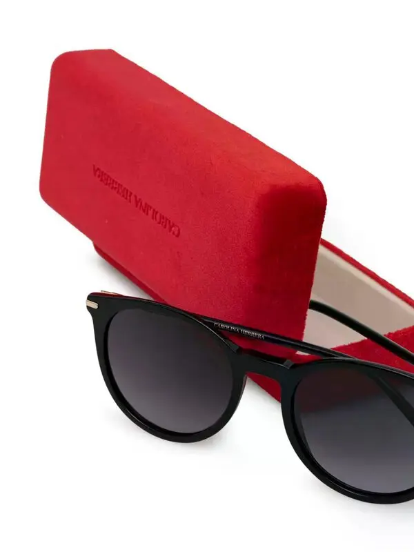 Carolina Herrera Round Frame Sunglasses