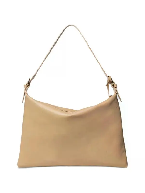 MARC ELLIS Logo Shoulder Bag - Neutrals