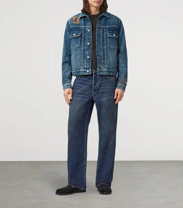 ALLSAINTS Exile Patch Denim Jacket