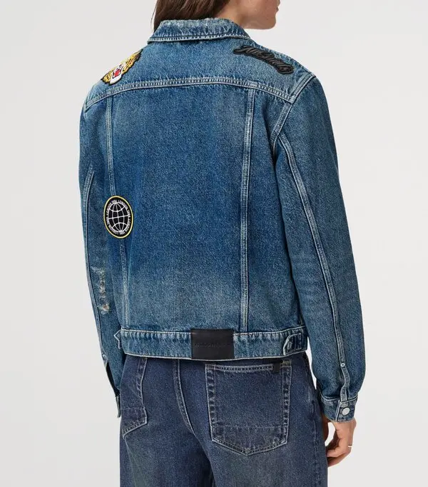 ALLSAINTS Exile Patch Denim Jacket